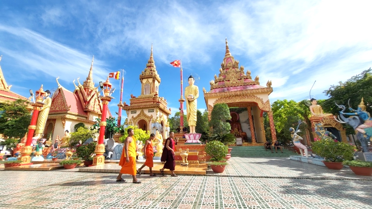 CHÙA XIÊM CÁN - NGÔI CHÙA KHMER ĐẸP NHẤT BẠC LIÊU